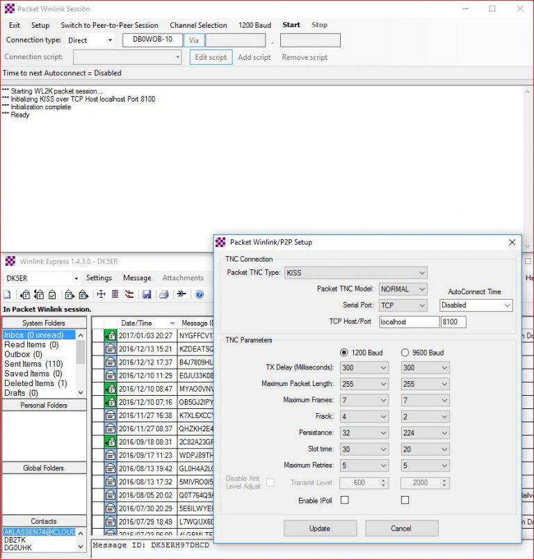 Packet Radio mit Soundkarte (APRS, Satellitenfunk, WINLINK) Teil 2 ...